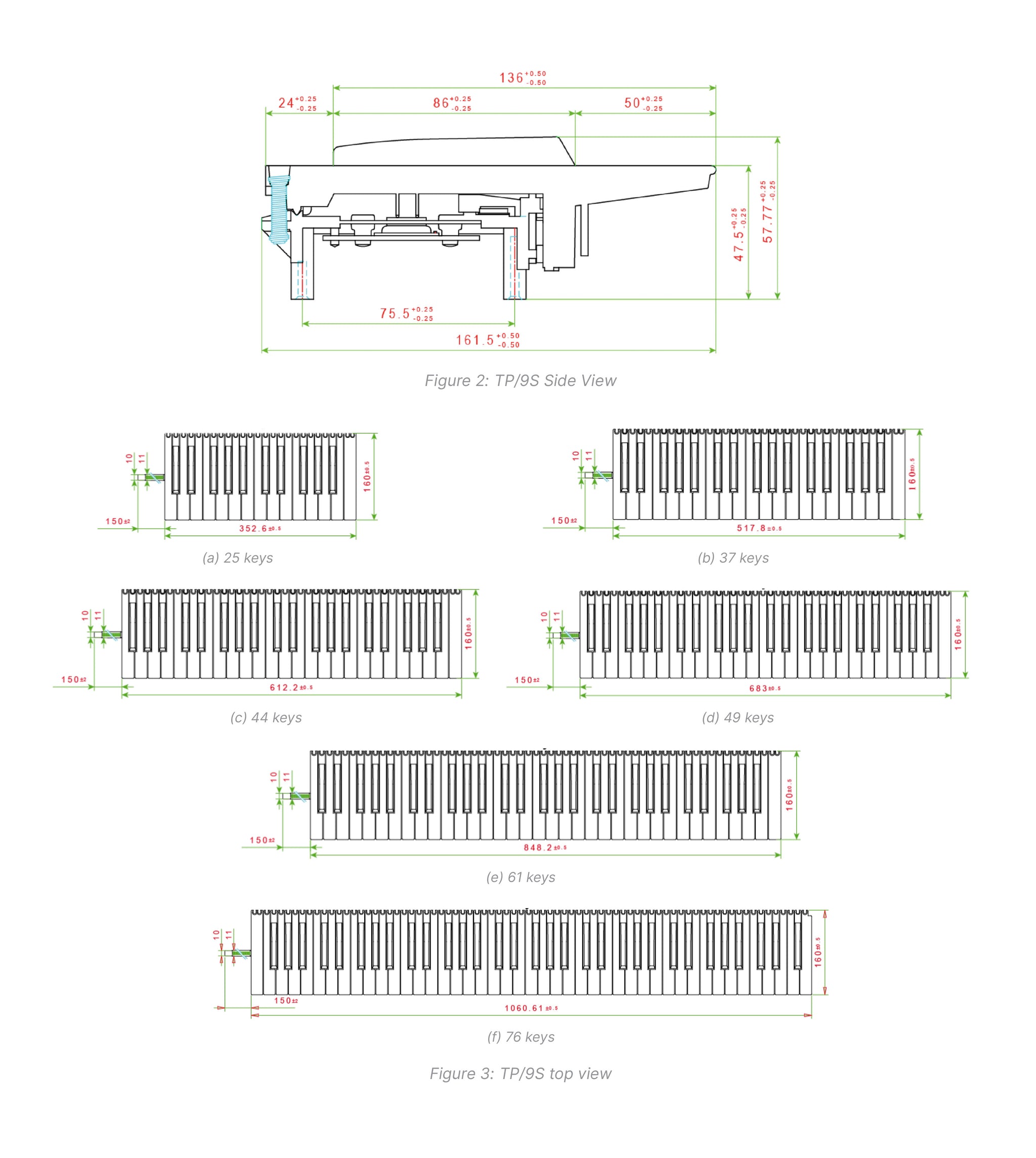 Fatar TP/9S Keyboard – Enlo1